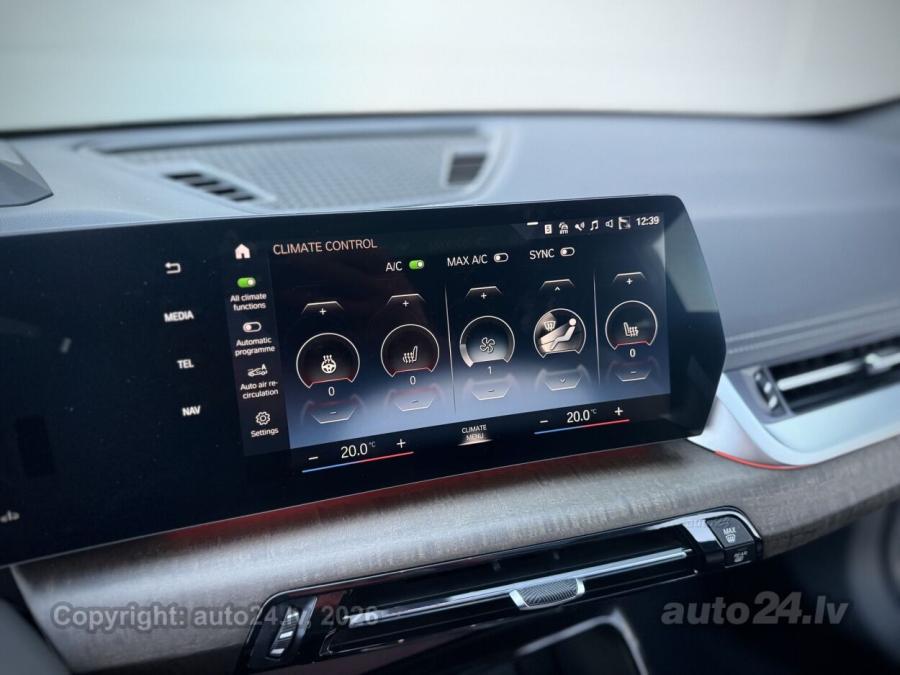 Grey BMW X1 2023 in Tallinn, with an engine capacity of 2.00 L and mileage of 56 thousand km for 45900 €, photo 15 on AUTOMOTO.COM.LV