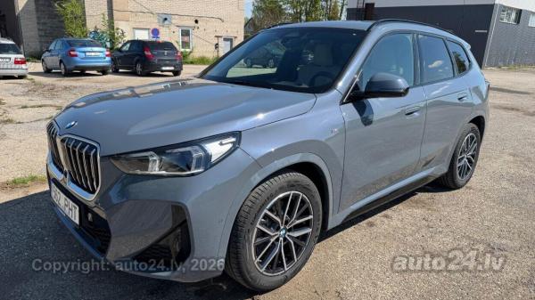 Grey BMW X1 2024 in Tartu, with an engine capacity of 2.00 L and mileage of 11 thousand km for 56600 €, photo 1 on AUTOMOTO.COM.LV