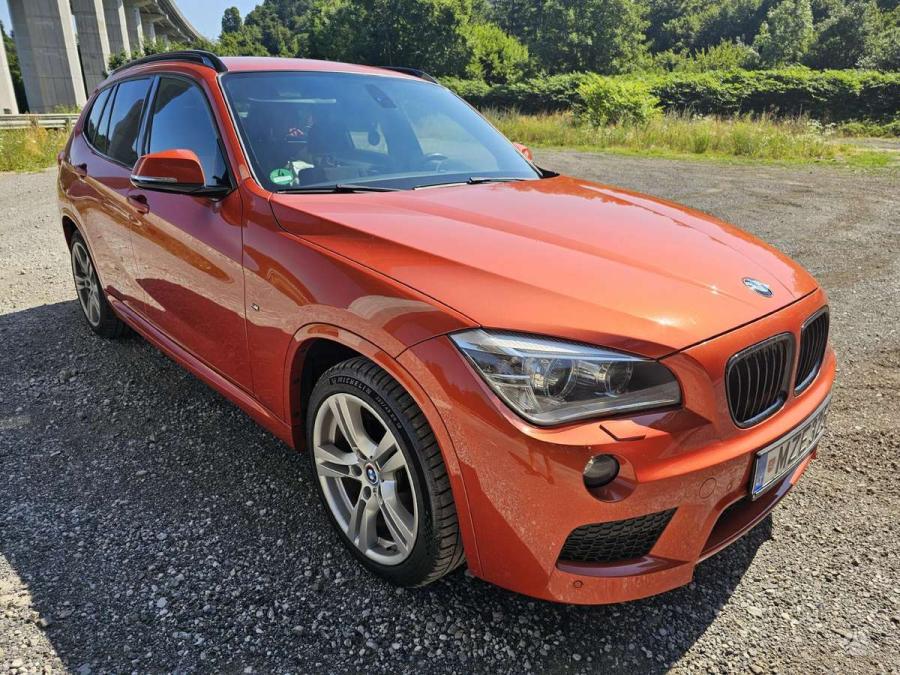 Orange BMW X1 2014 in Marijampole, with an engine capacity of 2.00 L and mileage of 215 thousand km for 10700 €, photo 1 on AUTOMOTO.COM.LV