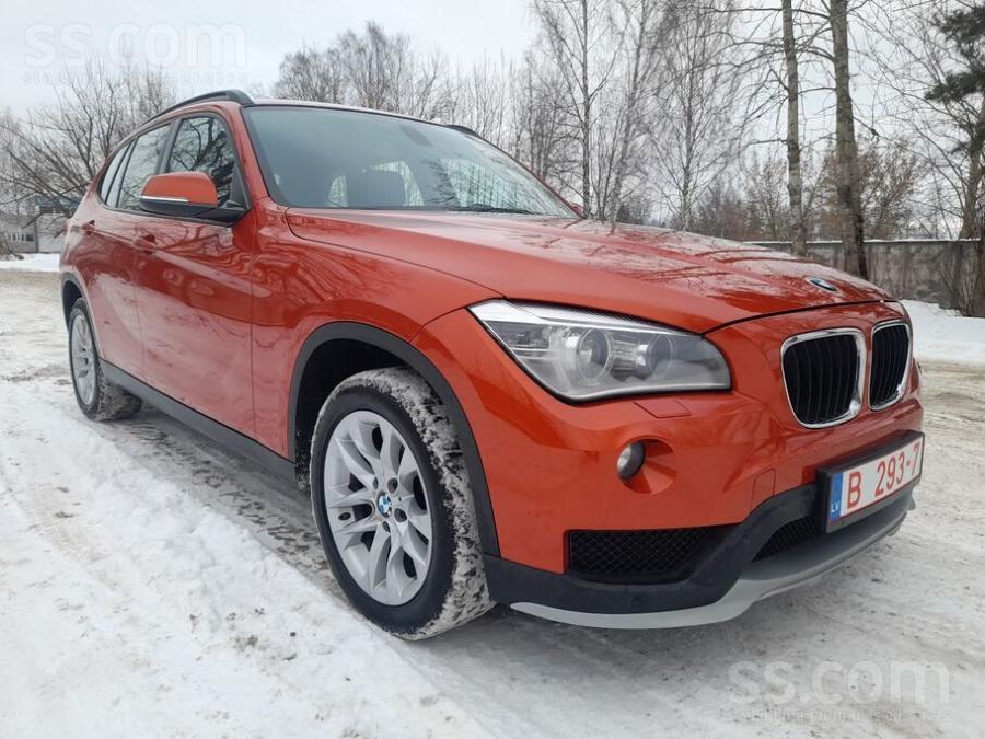 Orange BMW X1 2014 in Riga, with an engine capacity of 2.00 L and mileage of 237 thousand km for 9300 €, photo 4 on AUTOMOTO.COM.LV