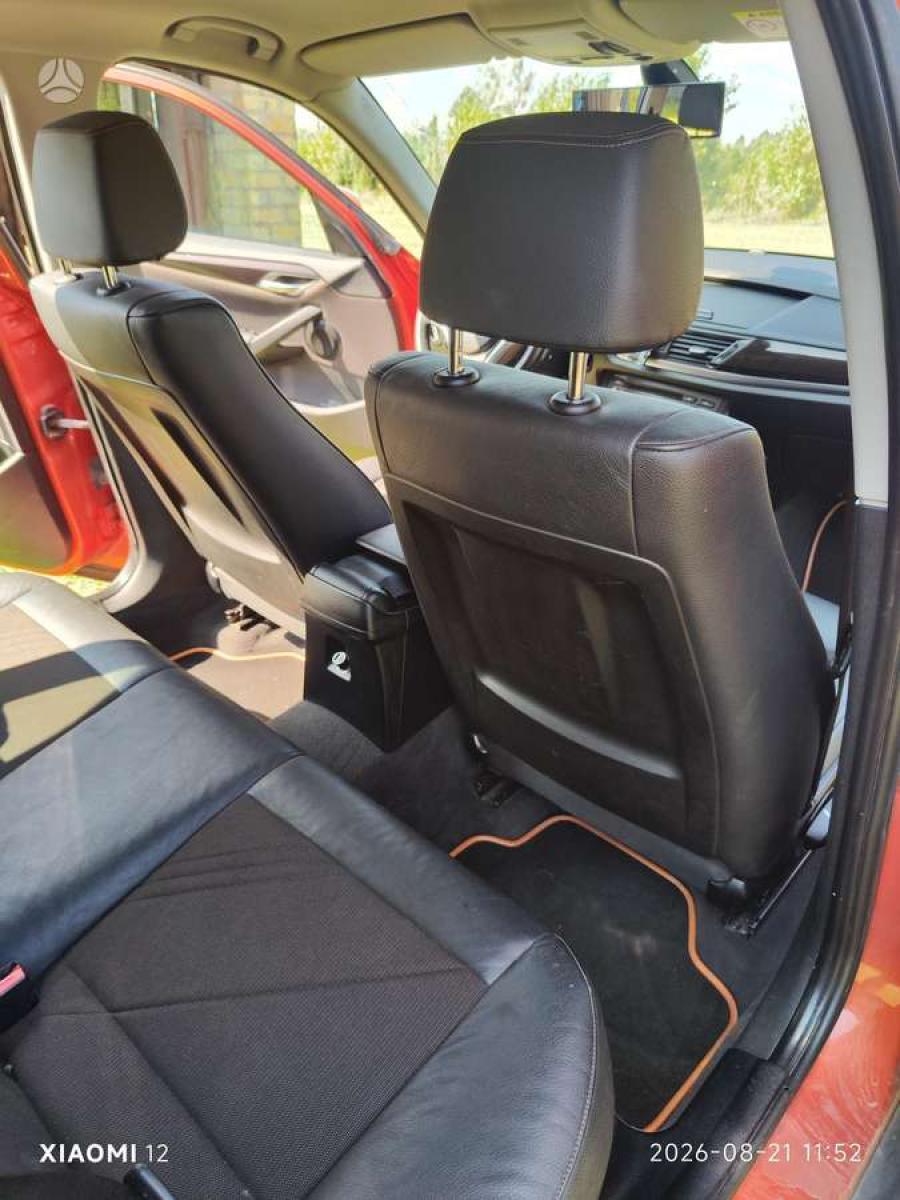 Oranžs BMW X1 2015 Kauņa, ar dzinēja tilpumu 2.00 L un nobraukumu 153 tūkst. km par 7900 €, foto 13 vietnē AUTOMOTO.COM.LV