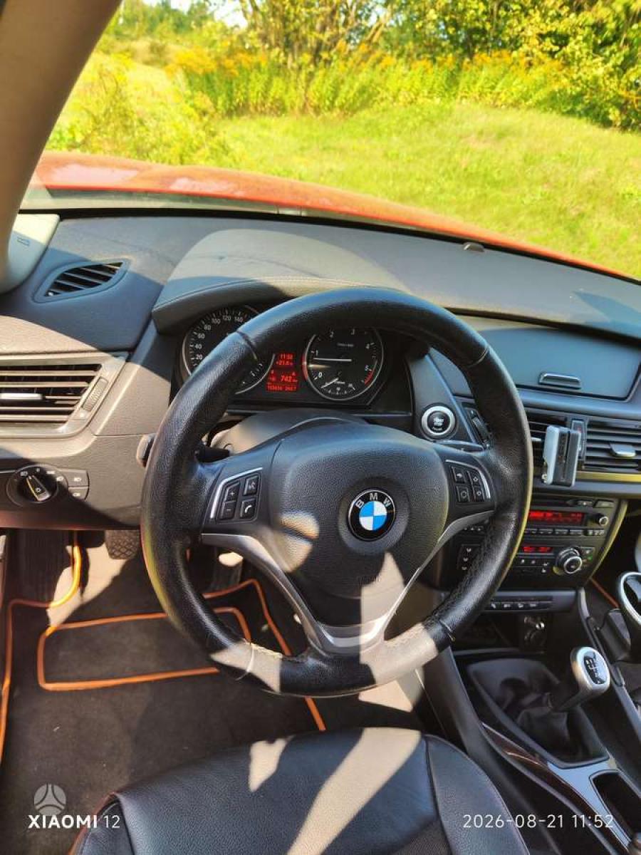 Oranžs BMW X1 2015 Kauņa, ar dzinēja tilpumu 2.00 L un nobraukumu 153 tūkst. km par 7900 €, foto 14 vietnē AUTOMOTO.COM.LV
