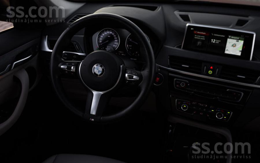 Orange BMW X1 2018 in Riga, with an engine capacity of 2.50 L and mileage of 0 thousand km for 17900 €, photo 13 on AUTOMOTO.COM.LV