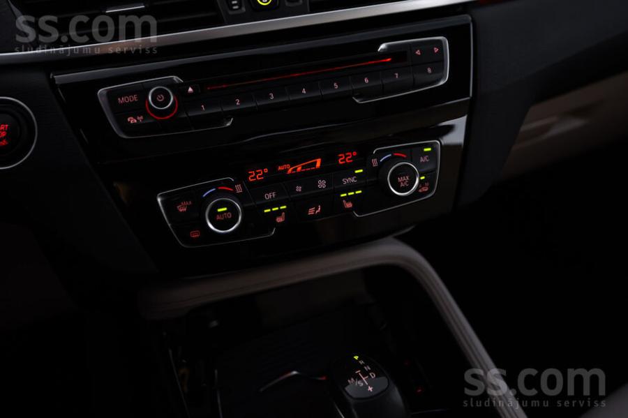 Orange BMW X1 2018 in Riga, with an engine capacity of 2.50 L and mileage of 0 thousand km for 17900 €, photo 18 on AUTOMOTO.COM.LV