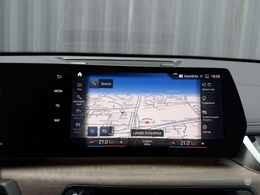 Oranžs BMW X1 2022 Viļņa, ar dzinēja tilpumu 1.50 L un nobraukumu 62 tūkst. km par 26400 €, foto 24 vietnē AUTOMOTO.COM.LV