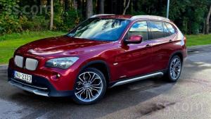 Red BMW X1 2011 in Riga, with an engine capacity of 2.00 L and mileage of 286 thousand km for 6500 €, photo 5 on AUTOMOTO.COM.LV
