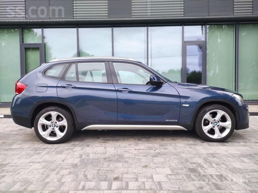 Violet BMW X1 2010 in Riga, with an engine capacity of 2.00 L and mileage of 283 thousand km for 7250 €, photo 6 on AUTOMOTO.COM.LV