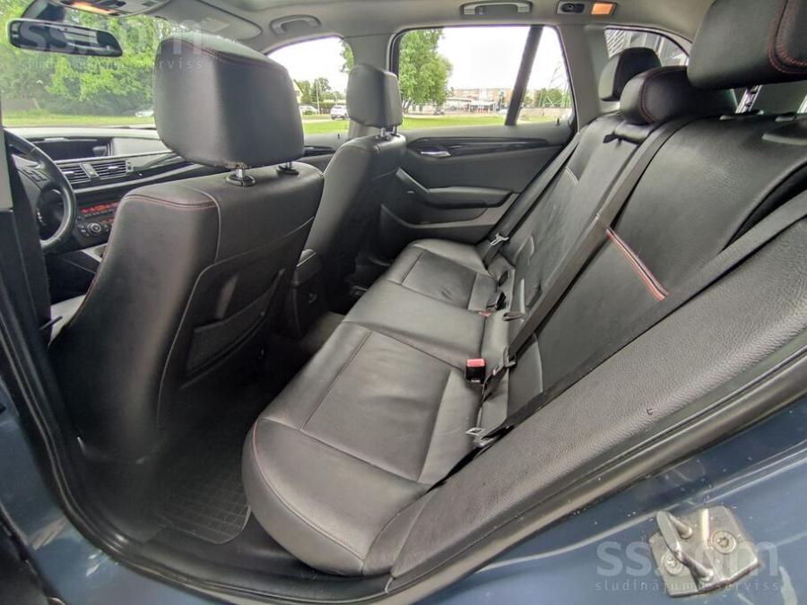 Violet BMW X1 2010 in Riga, with an engine capacity of 2.00 L and mileage of 283 thousand km for 7250 €, photo 10 on AUTOMOTO.COM.LV