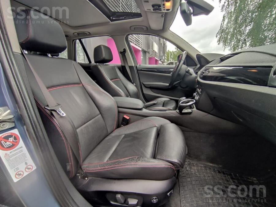 Violet BMW X1 2010 in Riga, with an engine capacity of 2.00 L and mileage of 283 thousand km for 7250 €, photo 12 on AUTOMOTO.COM.LV