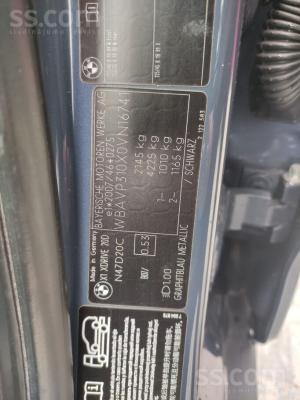 Violet BMW X1 2010 in Riga, with an engine capacity of 2.00 L and mileage of 283 thousand km for 7250 €, photo 13 on AUTOMOTO.COM.LV