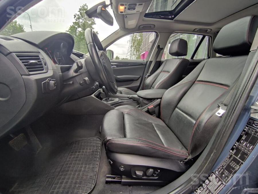 Violet BMW X1 2010 in Riga, with an engine capacity of 2.00 L and mileage of 283 thousand km for 7250 €, photo 16 on AUTOMOTO.COM.LV