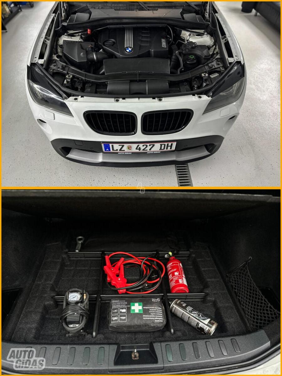 White BMW X1 2010 in Kaunas, with an engine capacity of 2.00 L and mileage of 221 thousand km for 6950 €, photo 21 on AUTOMOTO.COM.LV
