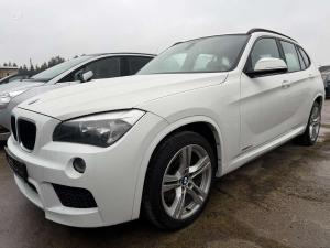 White BMW X1 2013 in Utena, with an engine capacity of 2.00 L and mileage of 241 thousand km for 6900 €, photo  on AUTOMOTO.COM.LV