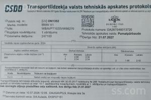 White BMW X1 2013 in Daugavpils, with an engine capacity of 2.00 L and mileage of 247 thousand km for 7150 €, photo 14 on AUTOMOTO.COM.LV