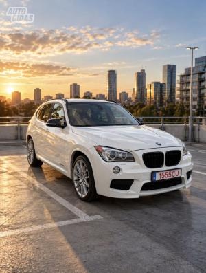 White BMW X1 2013 in Vilnius, with an engine capacity of 3.00 L and mileage of 130 thousand km for 8300 €, photo  on AUTOMOTO.COM.LV