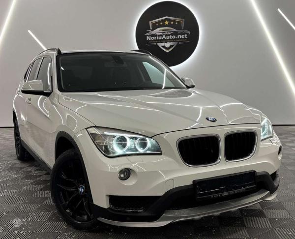 White BMW X1 2014 in Marijampole, with an engine capacity of 2.00 L and mileage of 325 thousand km for 7850 €, photo 1 on AUTOMOTO.COM.LV