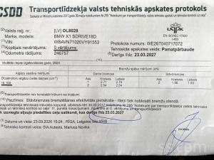 Белый БМВ Х1 2014 в Рига, объемом двигателя 2.00 л и пробегом 240 тыс. км за 9990 €, фото 29 на AUTOMOTO.COM.LV