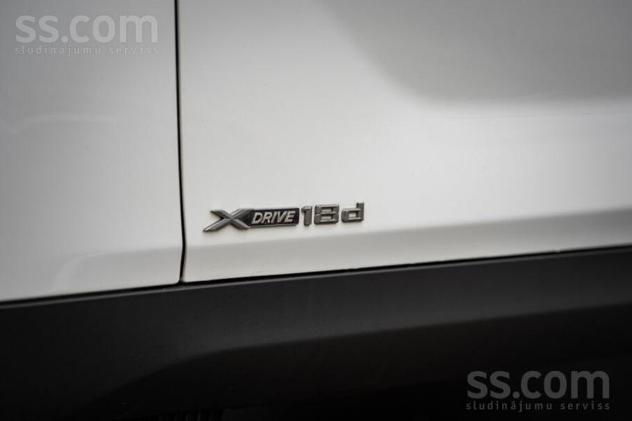 White BMW X1 2014 in Riga, with an engine capacity of 2.00 L and mileage of 165 thousand km for 7995 €, photo 9 on AUTOMOTO.COM.LV
