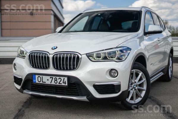 White BMW X1 2015 in Riga, with an engine capacity of 2.00 L and mileage of 291 thousand km for 13690 €, photo 2 on AUTOMOTO.COM.LV