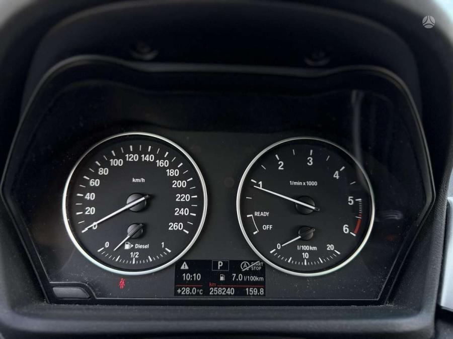 Белый БМВ Х1 2015 в Паневежис, объемом двигателя 2.00 л и пробегом 258 тыс. км за 9500 €, фото 17 на AUTOMOTO.COM.LV