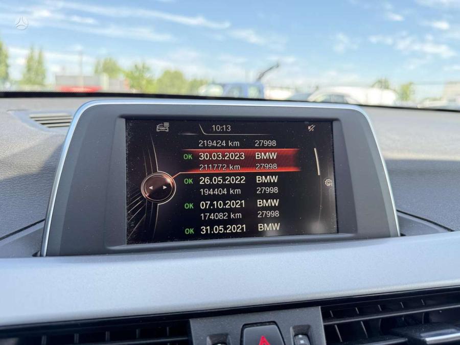 Белый БМВ Х1 2015 в Паневежис, объемом двигателя 2.00 л и пробегом 258 тыс. км за 9500 €, фото 25 на AUTOMOTO.COM.LV
