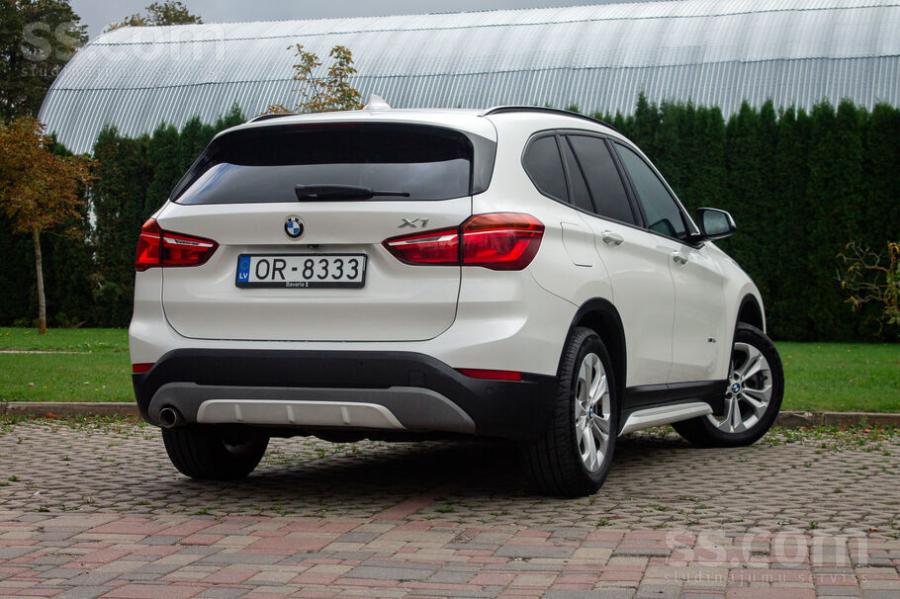White BMW X1 2015 in Jelgava, with an engine capacity of 2.00 L and mileage of 213 thousand km for 10900 €, photo 7 on AUTOMOTO.COM.LV