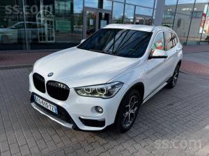 White BMW X1 2016 in Riga, with an engine capacity of 2.00 L and mileage of 193 thousand km for 16950 €, photo 1 on AUTOMOTO.COM.LV
