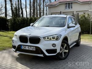 Белый БМВ Х1 2016 в Рига, объемом двигателя 2.00 л и пробегом 206 тыс. км за 15900 €, фото  на AUTOMOTO.COM.LV