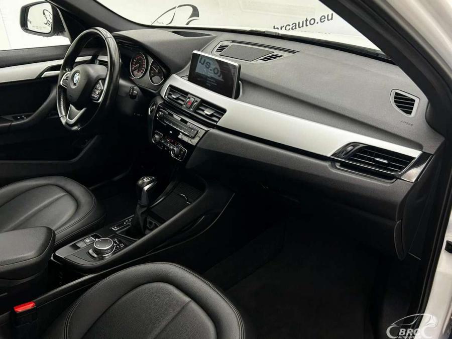White BMW X1 2016 in Vilnius, with an engine capacity of 2.00 L and mileage of 120 thousand km for 15500 €, photo 10 on AUTOMOTO.COM.LV