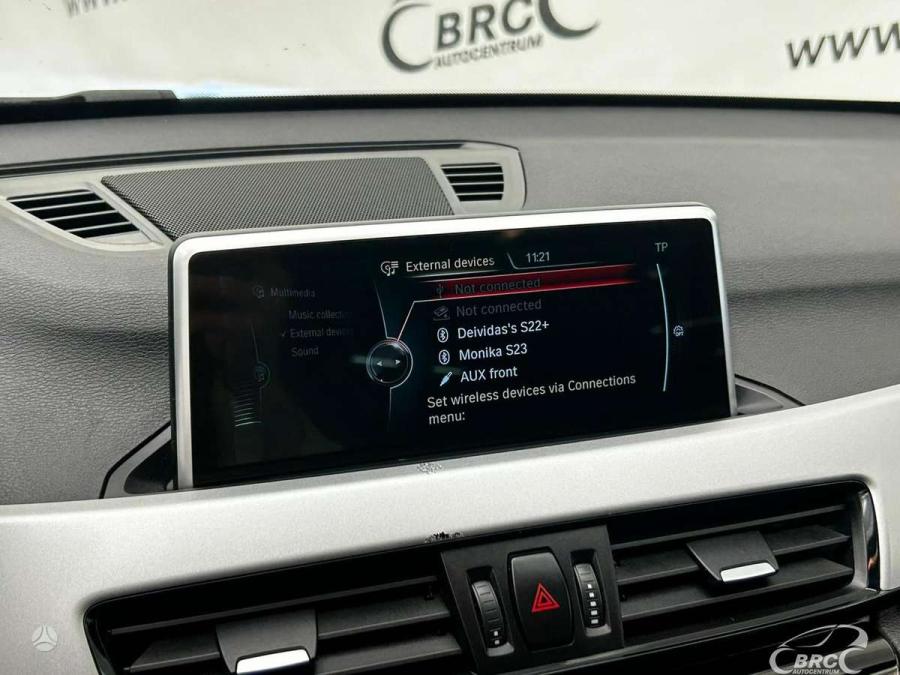 White BMW X1 2016 in Vilnius, with an engine capacity of 2.00 L and mileage of 120 thousand km for 15500 €, photo 23 on AUTOMOTO.COM.LV