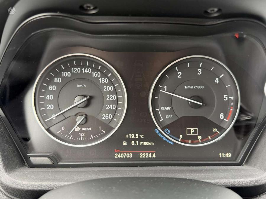 White BMW X1 2016 in Utena, with an engine capacity of 2.00 L and mileage of 240 thousand km for 11400 €, photo 23 on AUTOMOTO.COM.LV