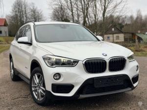 White BMW X1 2017 in Utena, with an engine capacity of 2.00 L and mileage of 315 thousand km for 12950 €, photo 3 on AUTOMOTO.COM.LV