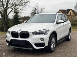 White BMW X1 2017 in Utena, with an engine capacity of 2.00 L and mileage of 315 thousand km for 12950 €, photo 6 on AUTOMOTO.COM.LV