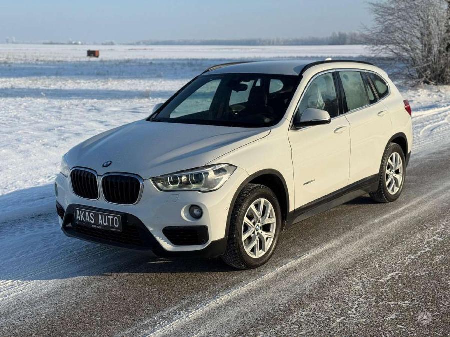 Balts BMW X1 2017 Vilkaviškis, ar dzinēja tilpumu 2.00 L un nobraukumu 187 tūkst. km par 14200 €, foto 1 vietnē AUTOMOTO.COM.LV