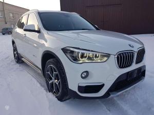 Balts BMW X1 2017 Šauļi, ar dzinēja tilpumu 2.00 L un nobraukumu 267 tūkst. km par 12700 €, foto  vietnē AUTOMOTO.COM.LV
