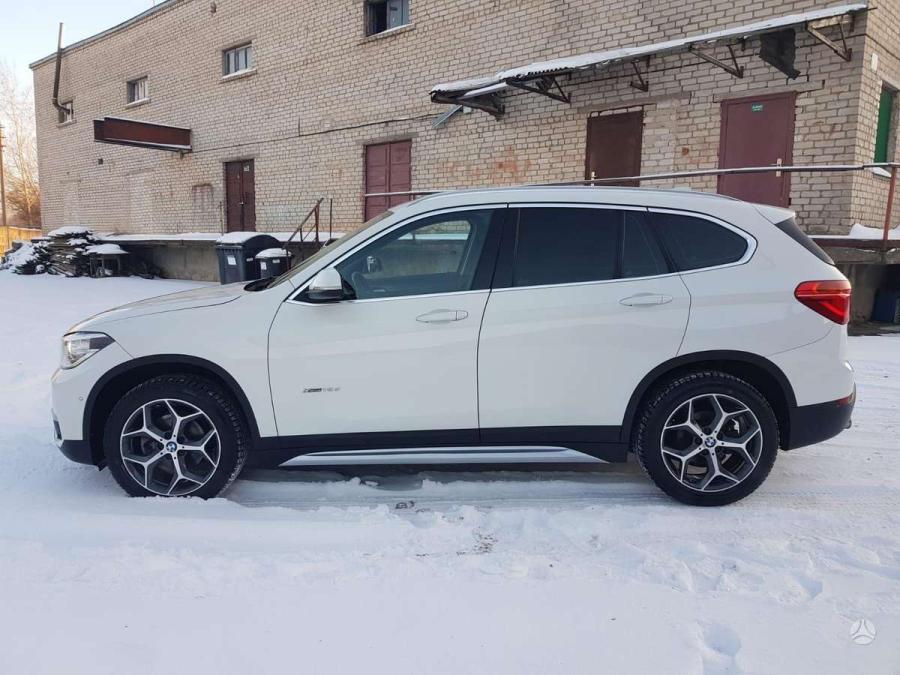 Balts BMW X1 2017 Šauļi, ar dzinēja tilpumu 2.00 L un nobraukumu 267 tūkst. km par 12700 €, foto 7 vietnē AUTOMOTO.COM.LV