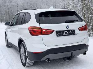 White BMW X1 2017 in Utena, with an engine capacity of 2.00 L and mileage of 315 thousand km for 12950 €, photo 9 on AUTOMOTO.COM.LV