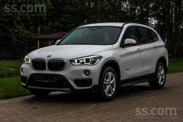 White BMW X1 2017 in Jelgava, with an engine capacity of 2.00 L and mileage of 252 thousand km for 12996 €, photo 1 on AUTOMOTO.COM.LV