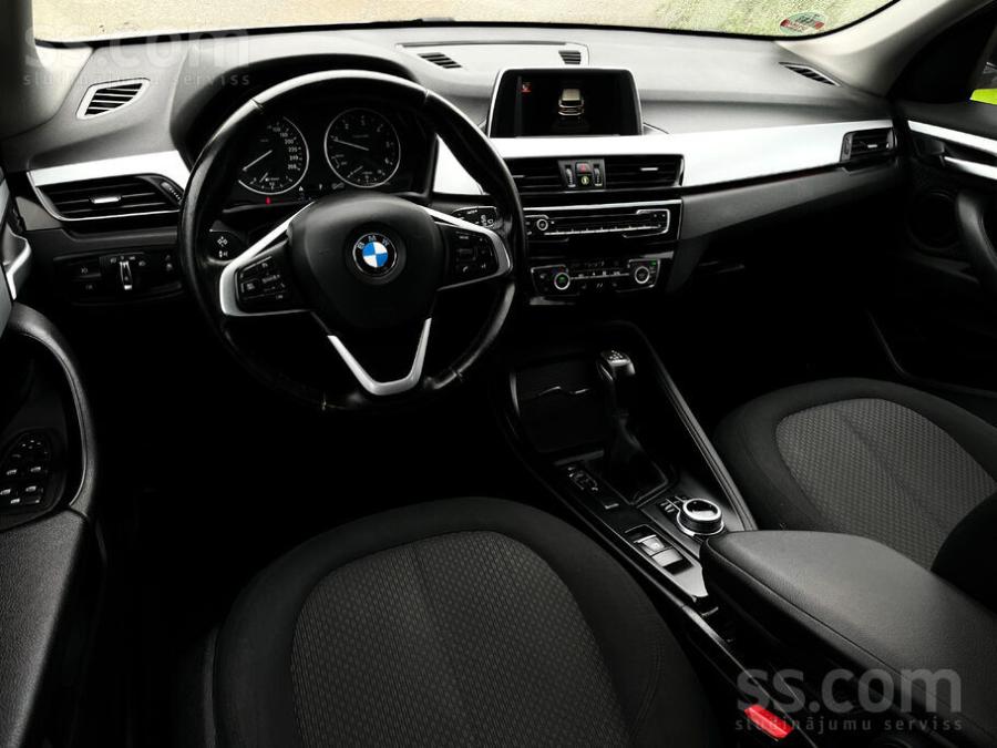 White BMW X1 2017 in Jelgava, with an engine capacity of 2.00 L and mileage of 252 thousand km for 12996 €, photo 8 on AUTOMOTO.COM.LV