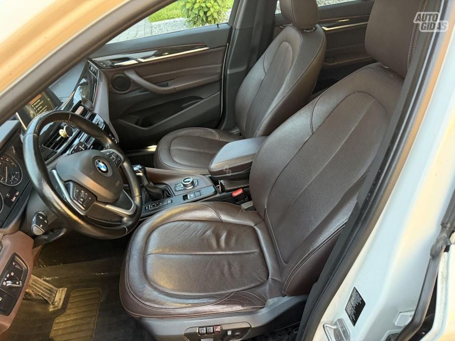 Balts BMW X1 2017 Viļņa, ar dzinēja tilpumu 2.00 L un nobraukumu 123 tūkst. km par 15500 €, foto 12 vietnē AUTOMOTO.COM.LV