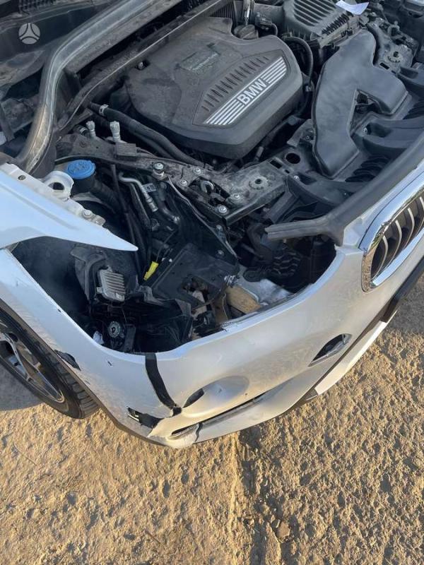 White BMW X1 2017 in Kaunas, with an engine capacity of 2.00 L and mileage of 154 thousand km for 9650 €, photo 2 on AUTOMOTO.COM.LV