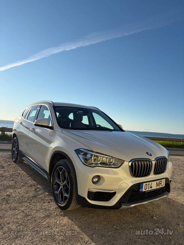 White BMW X1 2017 in Tallinn, with an engine capacity of 2.00 L and mileage of 146 thousand km for 17200 €, photo 2 on AUTOMOTO.COM.LV