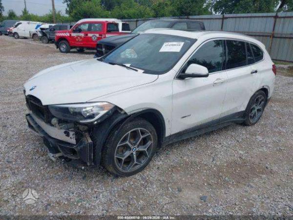 White BMW X1 2017 in Klaipeda, with an engine capacity of 2.00 L and mileage of 109 thousand km for 9600 €, photo 1 on AUTOMOTO.COM.LV