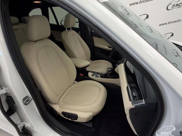 White BMW X1 2017 in Vilnius, with an engine capacity of 2.00 L and mileage of 105 thousand km for 15500 €, photo 8 on AUTOMOTO.COM.LV