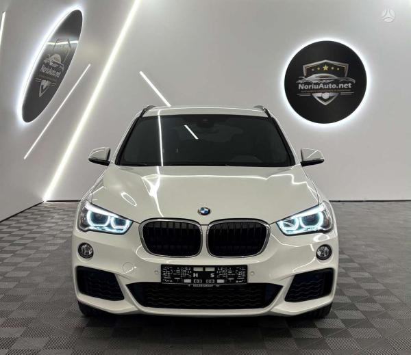 White BMW X1 2017 in Marijampole, with an engine capacity of 2.00 L and mileage of 173 thousand km for 15850 €, photo 10 on AUTOMOTO.COM.LV