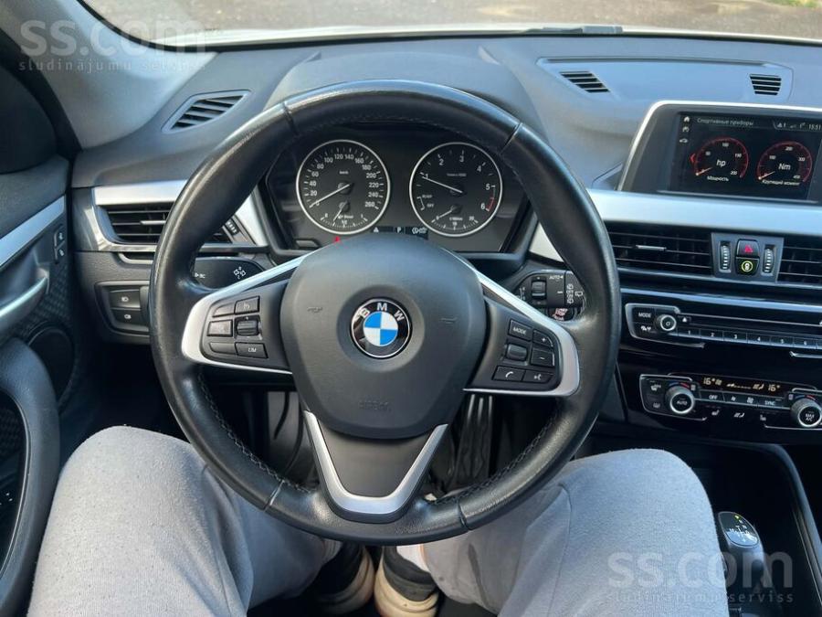 Balts BMW X1 2017 Daugavpils, ar dzinēja tilpumu 2.00 L un nobraukumu 264 tūkst. km par 14400 €, foto 32 vietnē AUTOMOTO.COM.LV