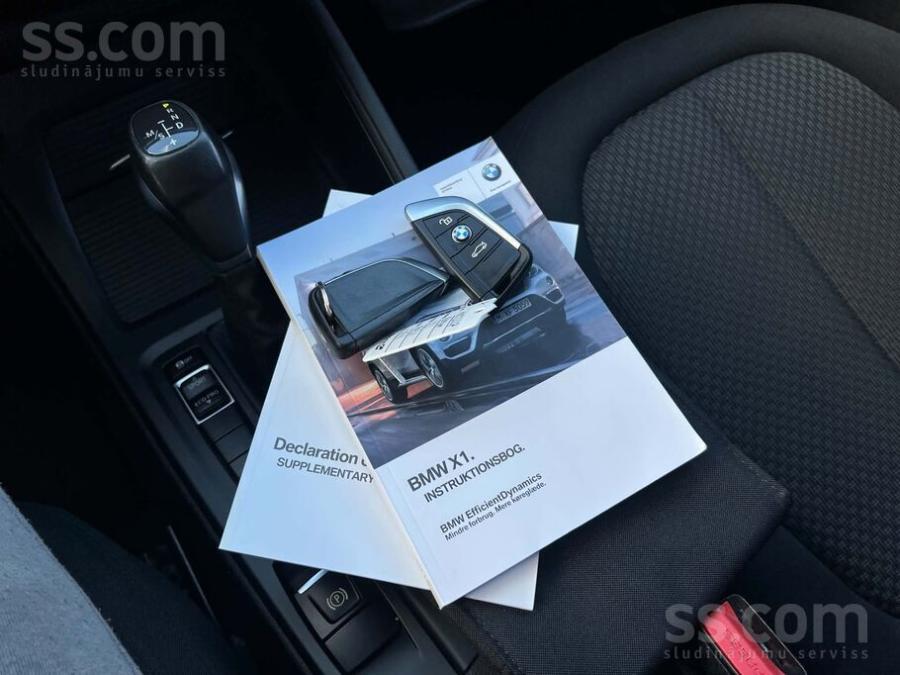 Balts BMW X1 2017 Daugavpils, ar dzinēja tilpumu 2.00 L un nobraukumu 264 tūkst. km par 14400 €, foto 35 vietnē AUTOMOTO.COM.LV