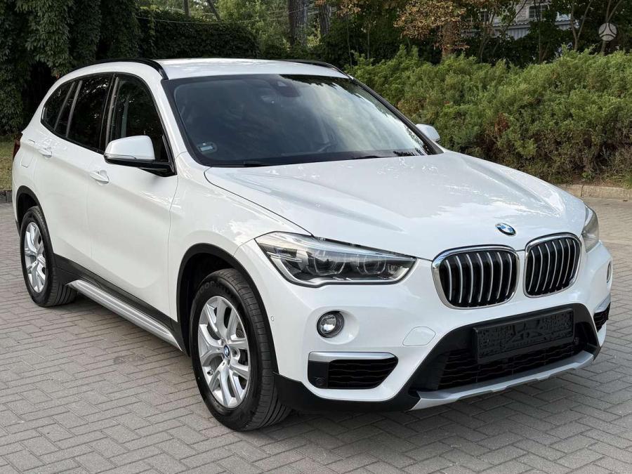 White BMW X1 2017 in Prienai, with an engine capacity of 2.00 L and mileage of 259 thousand km for 12900 €, photo 13 on AUTOMOTO.COM.LV