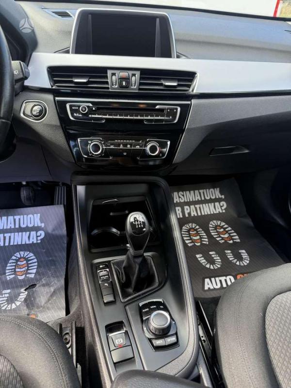 White BMW X1 2017 in Telschi, with an engine capacity of 1.50 L and mileage of 181 thousand km for 11000 €, photo 7 on AUTOMOTO.COM.LV