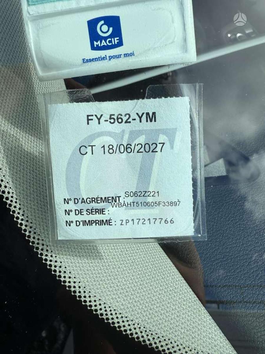 White BMW X1 2017 in Telschi, with an engine capacity of 1.50 L and mileage of 181 thousand km for 11000 €, photo 12 on AUTOMOTO.COM.LV